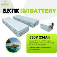 China CTS 500V 600V 234Ah Lifrepo4 White Waterproof Lithium Battery Pack for Electric Boat Yacht OEM ODM Available for sale