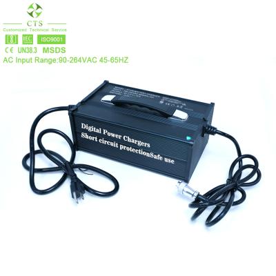 China CTS High Efficiency Fan Cooling EV Battery charger for Electric Scooter AC DC Connector Available for sale