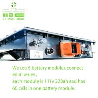 China 666V 240Ah 160kWh Industrial Lithium Battery System for Heavy Duty Trucks & E-Bus for sale
