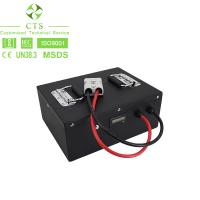 China Golf Cart 51.2V 100Ah Solar Energy Storage LiFePO4 Battery Cells With LED Screen for sale