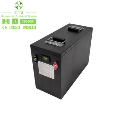 China RV Camper 12V 500Ah Lithium Ion Battery Prismatic LiFePO4 No Cobalt for sale
