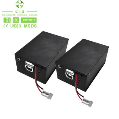 China OEM Rechargeable Battery 24v 40ah LiFePO4 Battery Pack For AGV for sale