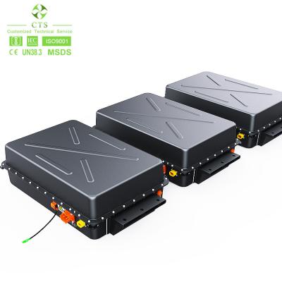 China High Voltage Electric Car Battery Pack 76.8V 96V 153.6V 35kWh Modules For Truck for sale