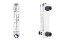 China Water and Air Flowmeter 1/4 inch to 1 inch LZM Series Acrylic Panel with ± 4% Accuracy for sale