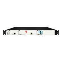 China OLM Fiber Optic Cable Monitoring System 1U Rack DWDM Chassis 4 Slot OTDR OSW for sale