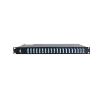China ODM AAWG DWDM MUX DEMUX 80 96 Channels Low Insertion Loss 1U Rack for sale