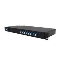 China 8CH DWDM Multiplexer Network Device For Multiplexing Dual Fiber 1U Rack for sale