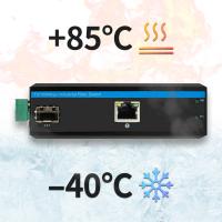 China 2 Port Half Duplex mini Hardened Ethernet Industrial Unmanaged Switch Converter for sale