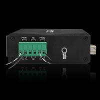 China Industrial Ethernet Switch 2 Port Gigabit Unmanaged IP40 -40 to 75C DIN Rail for sale