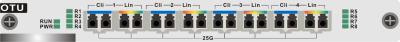 China 25G SFP28 OEO Converter OTN Equipment Quad Transponder Multi Rate 16-32G for sale