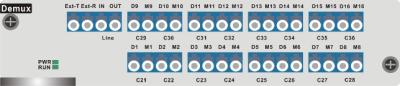 China 16channel Mux Demux DWDM Device Multiplexer Network For OSP3800 System for sale