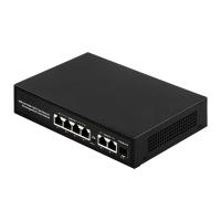 China Industrial PSE POE Ethernet Switch 8 Port 110V High Speed for sale