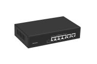 China Uplink Power POE Ethernet Switch Hub 4 Port High Performance for sale