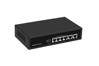 China ODM Ethernet 6 Port Gigabit Switch Wireless PoE Switch 240V for sale