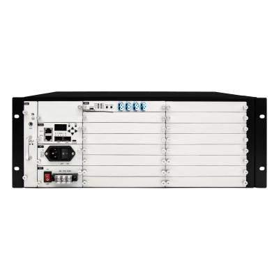 China 200Gbps OTN CWDM DWDM Chassis 5U 20 Slots Dual Power 220VAC DC48VDC for sale