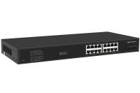 China 18 Port Gigabit PoE Ethernet Switch 16 PoE Plus 2 SFP 36Gbps Switching Capacity for sale