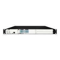 China OTN WDM Fiber Optic 100G Transponder 1U Dual Modular Power Supply for sale