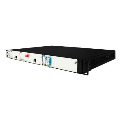 China Cable Monitoring Optical Transport OLM 1U Rack for DWDM System 4 Slot for sale