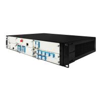 China 2U Chassis Fiber Optic Cable Monitoring System OLM with 8 Slots DWDM CWDM for sale