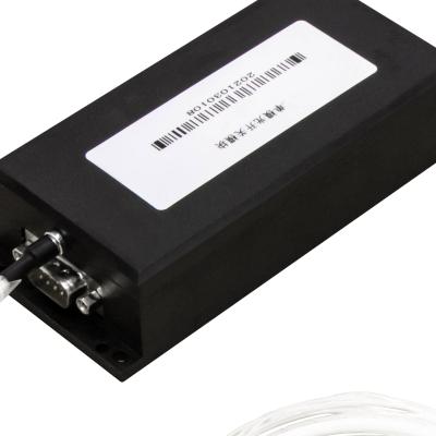 China 1x4 TTL Optical Fiber Switch 850/1310/1550nm SM MM Low Loss Fast Switching for sale