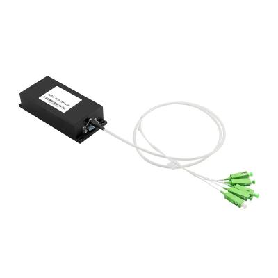 China OSW1x18 RS232 SM Optical Fiber Switch 850/1310/1550nm Modularized Design for sale