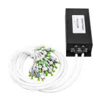 China 1x128 TTL Optical Fiber Switch 850 1310 1550nm SM MM High Reliability Protection for sale