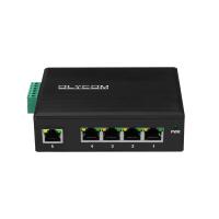 China Industrial 5 Port Gigabit Unmanaged Ethernet Switch with Din Rail Mounting 10/100/1000Mbps for sale
