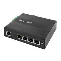China Industrial 5 Port Gigabit Unmanaged Ethernet Switch with Din Rail Mounting 10/100/1000Mbps for sale