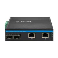 China Industrial Gigabit Network Switch 2 Port DIN Rail IP40 Unmanaged 10/100/1000Mbps for sale