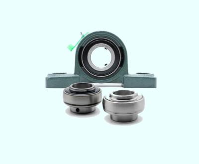 China UC200 Series Insert Bearings with Housing Open 2RS ZZ P6 P5 Bore 12mm-200mm for sale