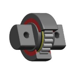 China DCM 980811NT Forklift Mast Bearing 55x121.5x25mm for Transmission Gantry Gearbox for sale
