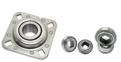 China Hex Bore Agricultural Equipment Bearings DHU45R-209 DHU55R-211 45mm 55mm for sale