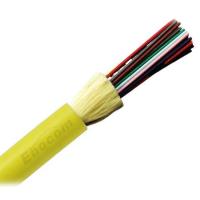 China GJFJH Indoor Optic Fiber Cable Tight Buffer 2 4 12 24 Core SM MM OM1 OM2 For Networking for sale