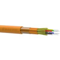China Indoor Optical Fiber Cable gjfjv 90μm Tight Buffer 2 4 12 24 Core SM MM G652D networking for sale