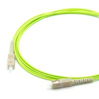 China LC SC ST Duplex Simplex Patch Cord OM5 Multimode Fiber Optic Cable with LSZH Jacket Network Equipment high speed for sale