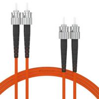 China OM2 50/125 LC to ST Simplex Fiber Patch Cable 3m 5m Multimode Fiber Distribution Frame 2.0 3.0 Insertion loss ≤0.2dB for sale
