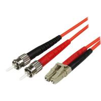 China OM2 50/125 LC to ST Simplex Fiber Patch Cable 3m 5m Multimode Fiber Distribution Frame 2.0 3.0 Insertion loss ≤0.2dB for sale