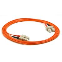 China Patch Cord SC SC FC UPC 1M OM1 Multimode Fiber cable Simplex Duplex 2.0mm PVC Jacket Cable for sale