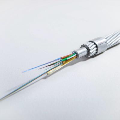China Good OPGW Ground Fiber Optical Cable G652 for Overhead Communication in Composite Design for sale