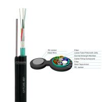 China Self-Supporting Figure 8 Fiber Optic Cable GYTC8S with Steel Messenger Wire for Outdoor Aerial Applications for sale