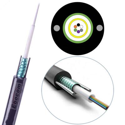 China GYXTW Fiber Optic Cable Central Tube 12 core Outdoor Aerial for connecting communication equipment for sale