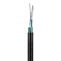 China Heavy Duty GYTA33 Steel Wire Armored Fiber Optic Cable for Direct Buried Outdoor Use with 48 Core for sale