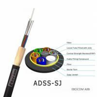 China ADSS Optic Cable 4 6 8 12 core Outdoor Non-Metallic FRP Strength Member for sale