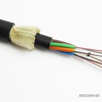 China Outdoor Aerial 48 core ADSS Fiber Optic Cable with Non Metallic FRP Strength Member for sale