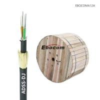 China ADSS Optic Cable 4 6 8 12 core Outdoor Non-Metallic FRP Strength Member for sale