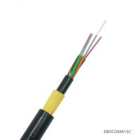 China Span 100m ADSS All Dieletric 48 96 Cores Singlemode Outdoor Optical Fiber Cable for sale