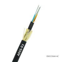China Span 100m ADSS All Dieletric 48 96 Cores Singlemode Outdoor Optical Fiber Cable for sale