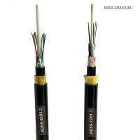 China High quality ADSS fiber cable 2-96 Core All Dielectric Mini Multicore G652D span 100 200 300 yarn Aramid yarn strength for sale