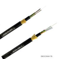 China ADSS Cable Single Mode SM G652D Double jacket PE/AT 4 to 144 core Span 100 to 1000 Outdoor Aerial Fiber Optic Cable ADSS for sale