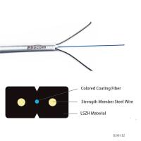 China GJXH Optical Cable Sm G657A2 1 2 4 Core Fibra Optica Cabo LSZH Jacket Fiber Networking for sale